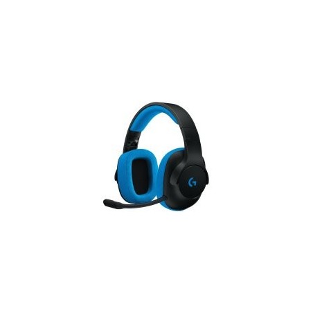 LOGITECH Gaming Headset G233 Prodigy Wired 3.5mm - EMEA - BLACK/CYAN
